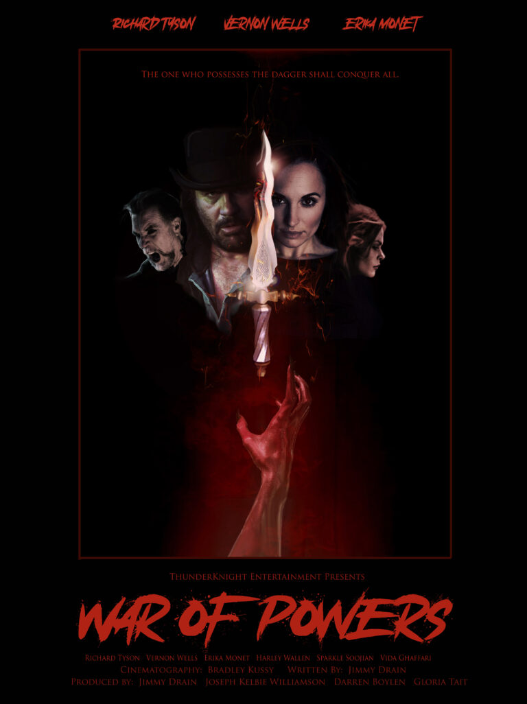 Official Poster / Teaser Trailer "War of Powers" stars Vernon Wells ...